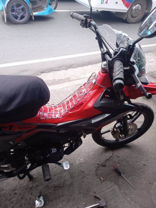 HONDA XRM 125 FI DSX PURE 304 STAINLESS STEP GRILL (WITH FREE STAINLESS ...