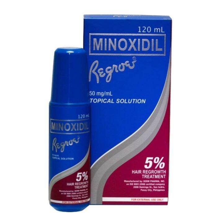REGROE Minoxidil 5% Topical Solution Hair Regrowth Treatment 60ml ...