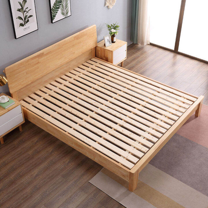 Fir Solid Wood Bed Board Tatami Moisture-proof Rib Frame Folding Bed Frame Board Wooden Strip ...