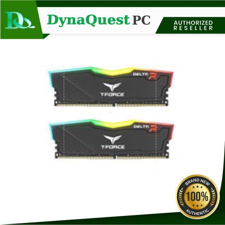 T-Force Delta RGB 32GB 16GBx2 DDR4 3200 CL16 TF3D432G3200HC16FDC01 ...