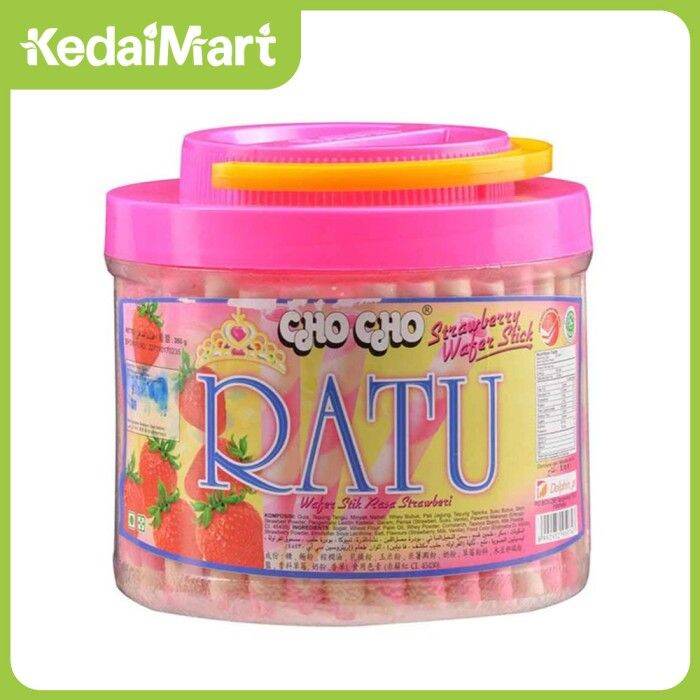 Cho Cho Wafer Stick Ratu Straw 320 Gram | Lazada Indonesia