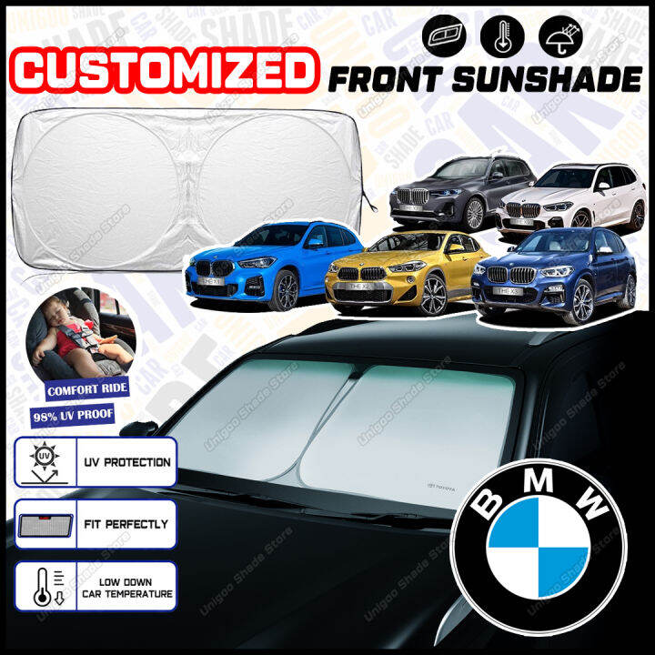 ☀️ Custom Fit Car Windshield Front Sunshade BMW 5 SERIES X1 X3 X5 ...