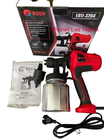 Semprotan cat listrik SPRAYGUN ELEKTRIK EDON ED11-3204 | Lazada Indonesia