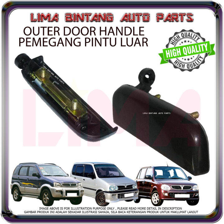 Perodua Kelisa , Kenari , Kembara Door Outer Handle ( Pembuka Pintu ...