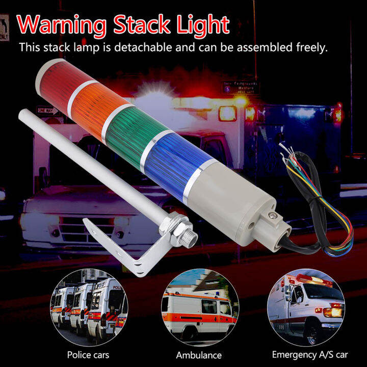 Industrial Signal Flash Warning Light Indicator Stack Tower Light Red ...