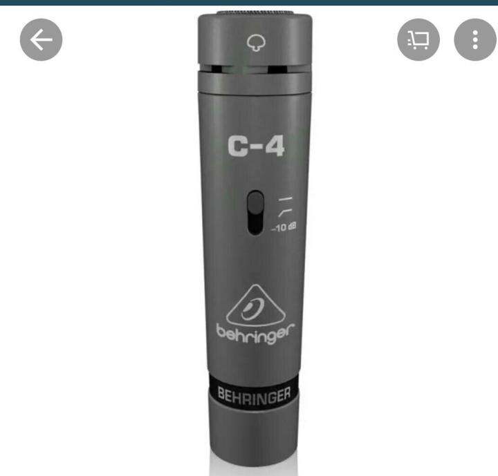 Behringer C-4 Single Diaphragm Condenser Microphone | Lazada PH