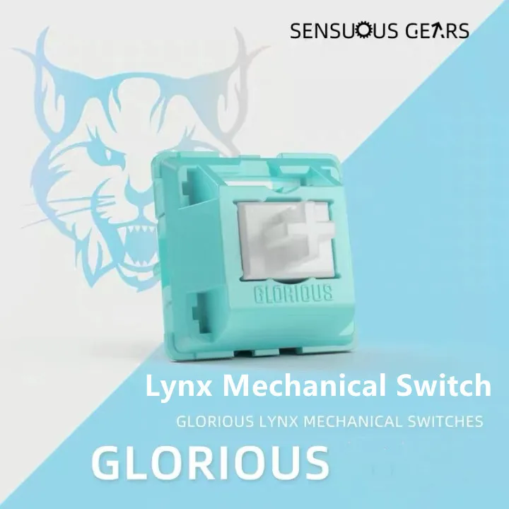Glorious Lynx Mechanical Switches Pack of 10PCS/36PCS Extra Smooth Linear Lubed Switches Lynx ...