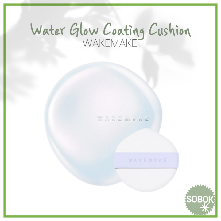 [WAKEMAKE] Water Glow Coating Cushion 4color | Lazada