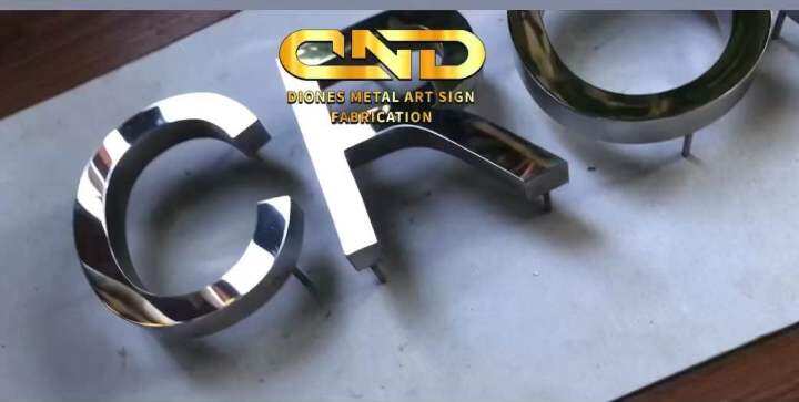 Stainless steel outdoor Signage/3D letters/Mirrorized finished | Lazada PH