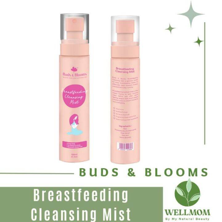Buds & Blooms Breastfeeding Cleansing Mist | Lazada PH