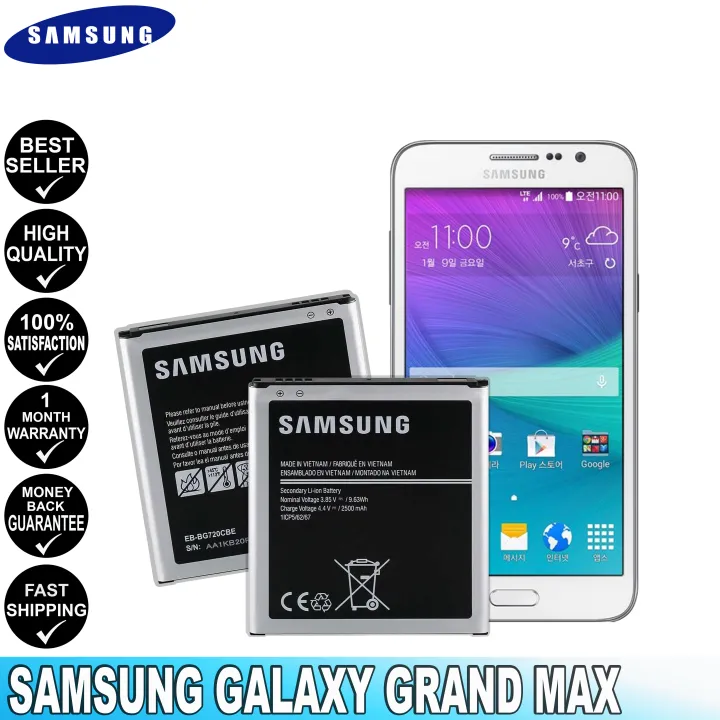 Samsung Galaxy Grand Max Battery,Model EB-BG720CBE (Original Equipment ...