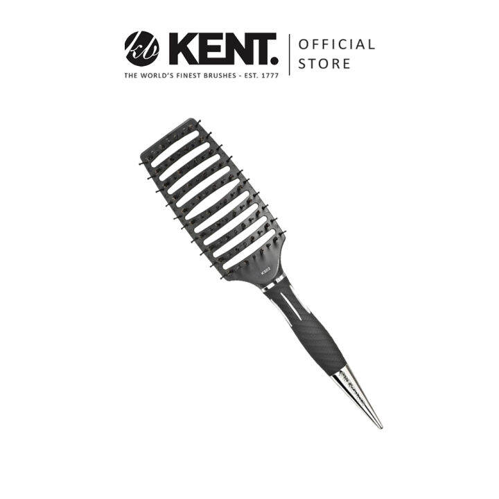 KENT BRUSHES KENT Salon Professional Curved Vent Hair Brush - KS02 | Lazada