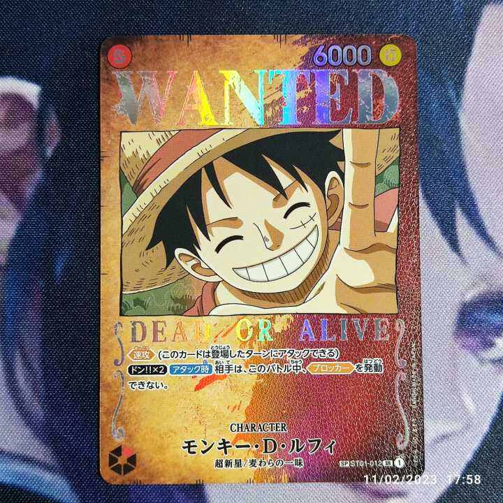 one piece monkey d luffy ST01-012 (Parallel SP Card) original | Lazada Indonesia