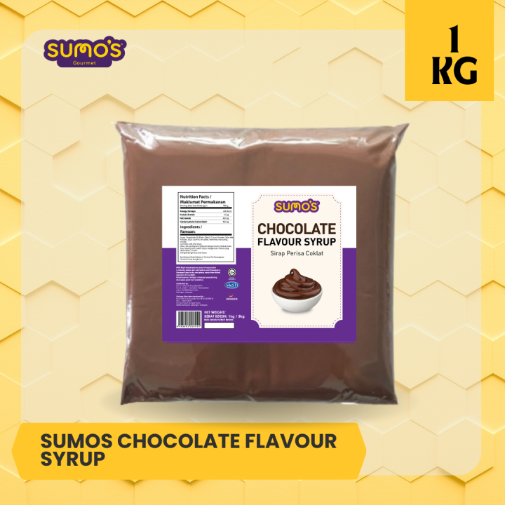 Sumo's Gourmet Chocolate Flavour Syrup 1kg HALAL | Lazada