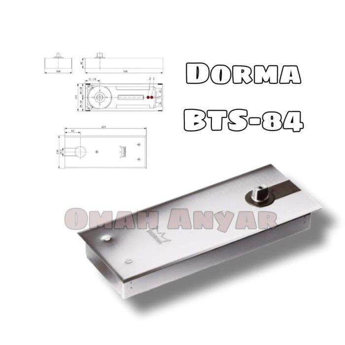 Floor Hinge Engsel Lantai Dorma BTS 84 | Lazada Indonesia