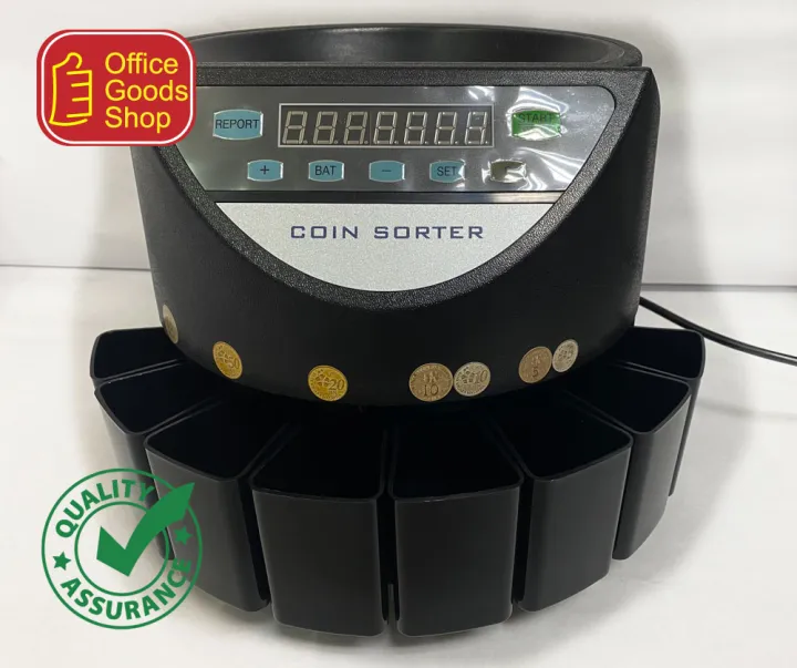 Ready Stock Mesin Kira Duit Syiling Sen Malaysia Coin Sorter Counter ...