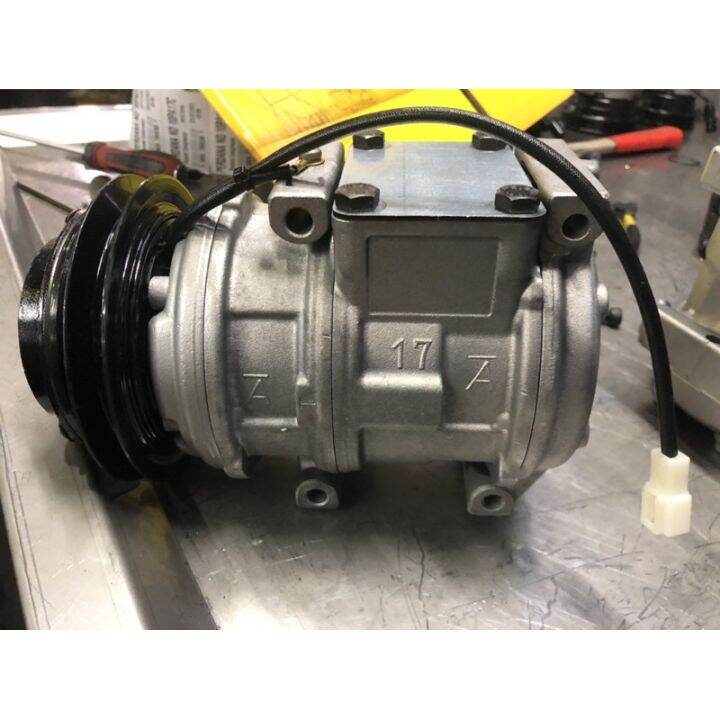 Aircond compressor *Recond* 10PA17C Proton Wira 1.5cc Denso System | Lazada