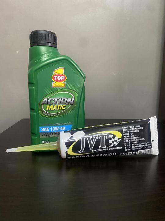 Top 1 Action Matic 4-AT10w-40 Synthetic Blend Motor Oil (800mL) with ...