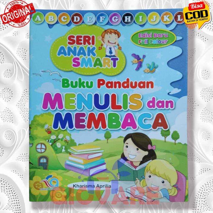 BUKU PANDUAN MENULIS DAN MEMBACA TK PAUD | SERI ANAK SMART | BELAJAR ...