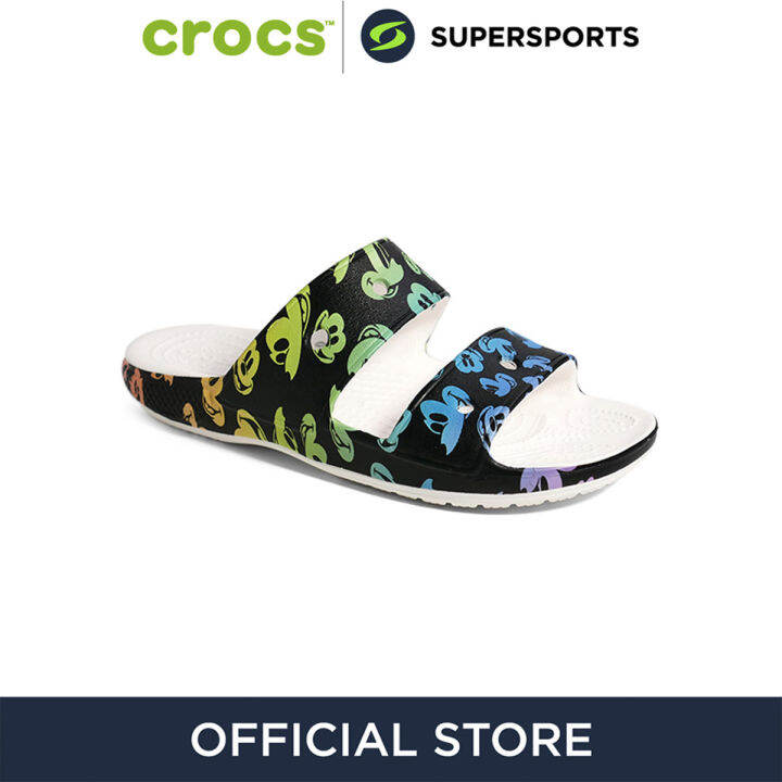 CROCS Classic Disney Rainbow Celebration รองเท้าแตะผู้ใหญ่ | Lazada.co.th