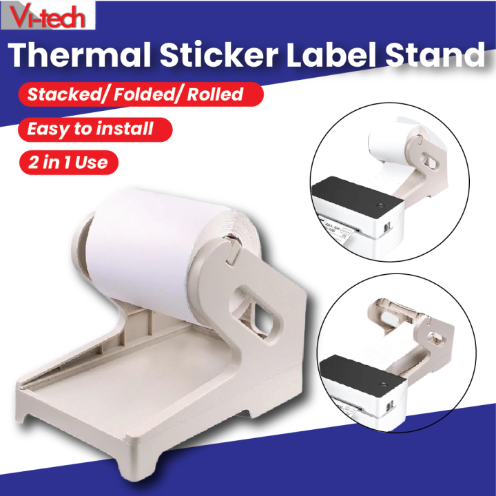 Thermal Printer Bracket Stand 2 in 1 Holder Thermal Sticker Waybill ...