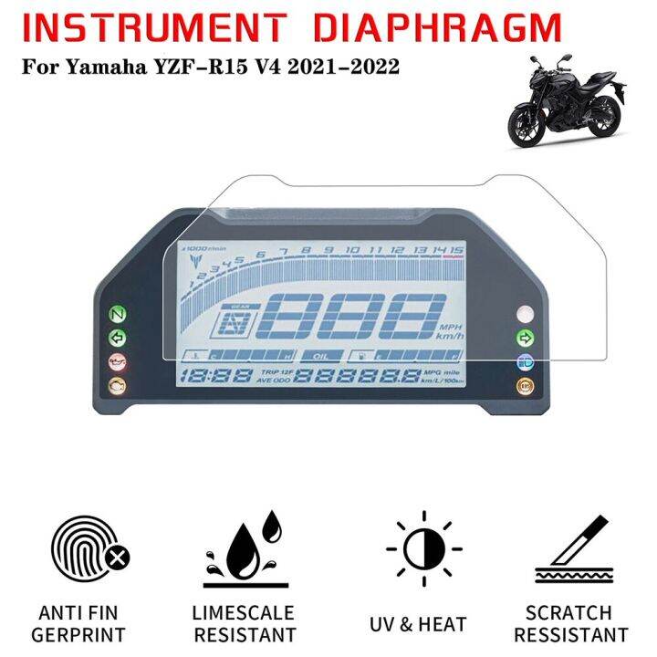 Voor Yamaha YZF-R15 V4 2021-2022 Motorfiets Cluster Kras Bescherming ...