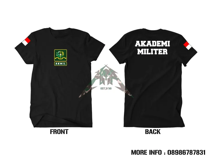 kaos baju TARUNA AKMIL AKADEMI MILITER CENTER -Armor Atribut | Lazada Indonesia
