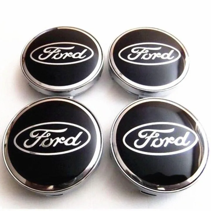 NEW 4 pcs/set 60MM Ford Wheel Center Hub Caps Emblem Badge Decals Rim ...