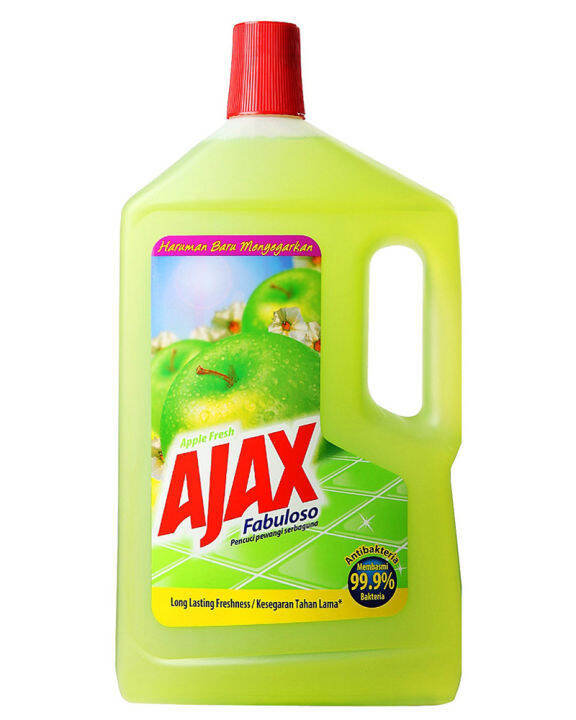 Ajax Fabuloso Floor Cleaner-Apple 3L | Lazada