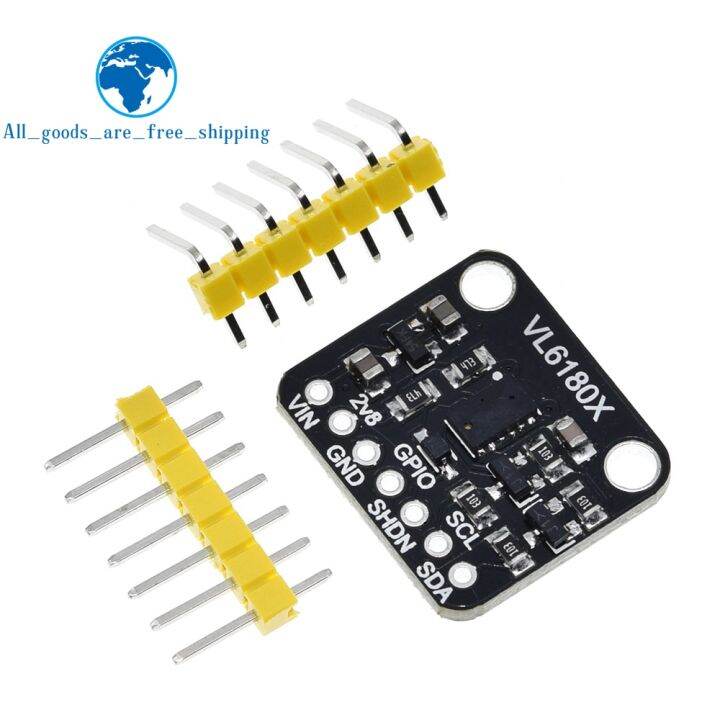 Vl6180 Vl6180x Range Finder Optical Ranging Sensor Module For Arduino I2c Interface 3.3v 5v ...