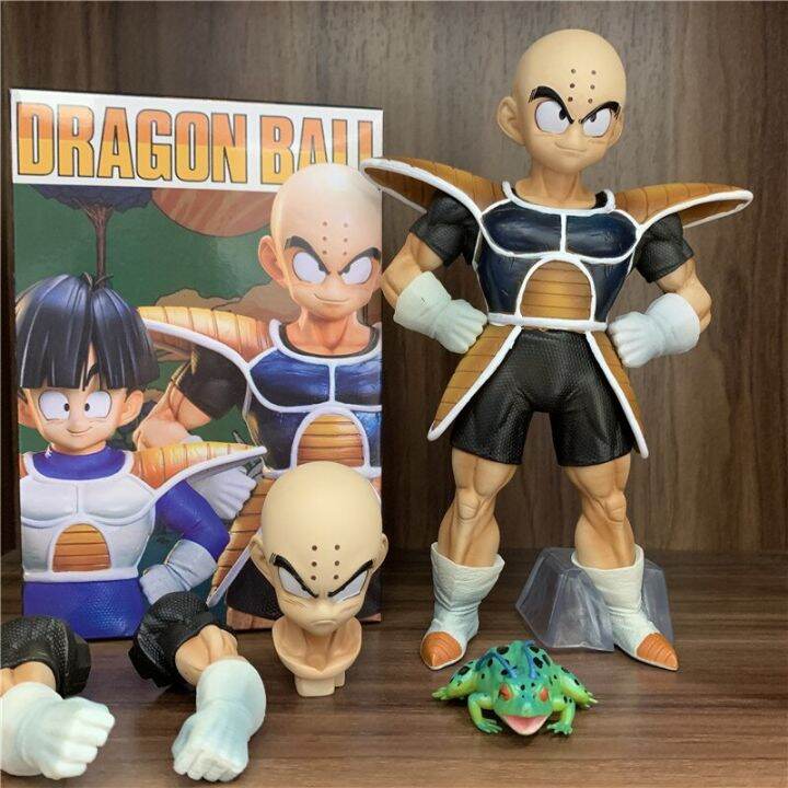 Anime Dragon Ball Z Namek Krilin Gohan Combat Uniform Head Change ...