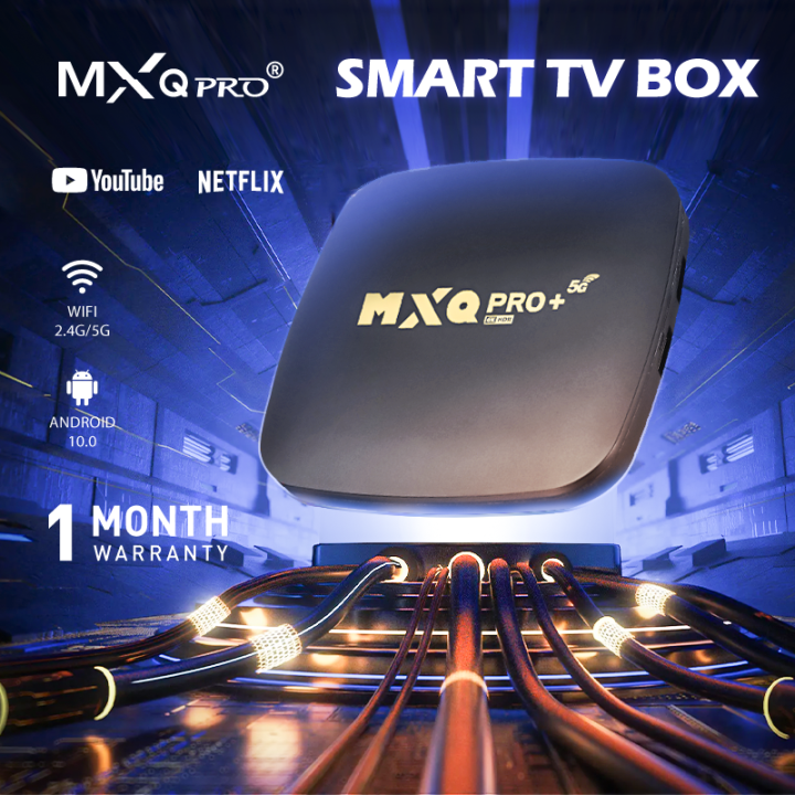 Mxq Pro 4k Android Tv Box 5g Latest Version 4G RAM+64G ROM MXQ PRO+ ...