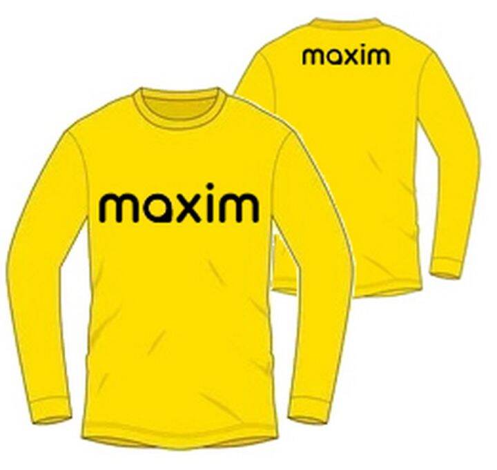 Maxim Motorcycle Delivery Express Drifit uniform shirt | Lazada PH