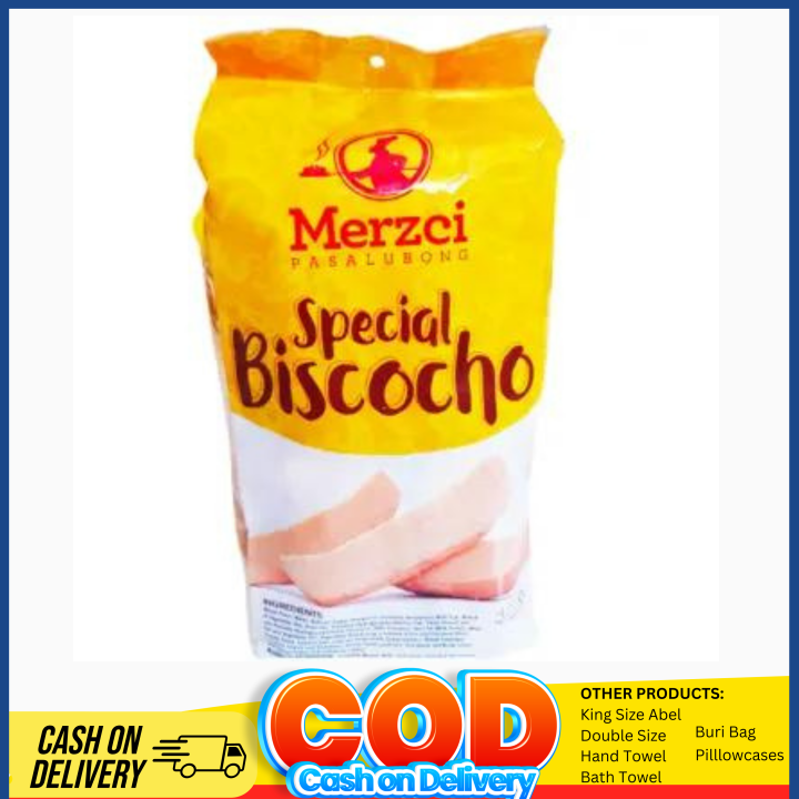 Merzi Biscocho 200 grams Bacolod Pasalubong Product Piaya Food Snacks ...