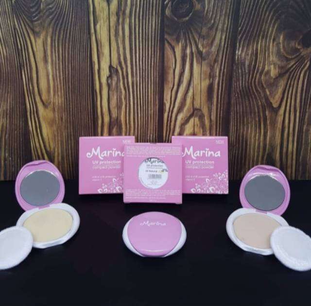 [ MARINA ] Compact Powder | Lazada Indonesia