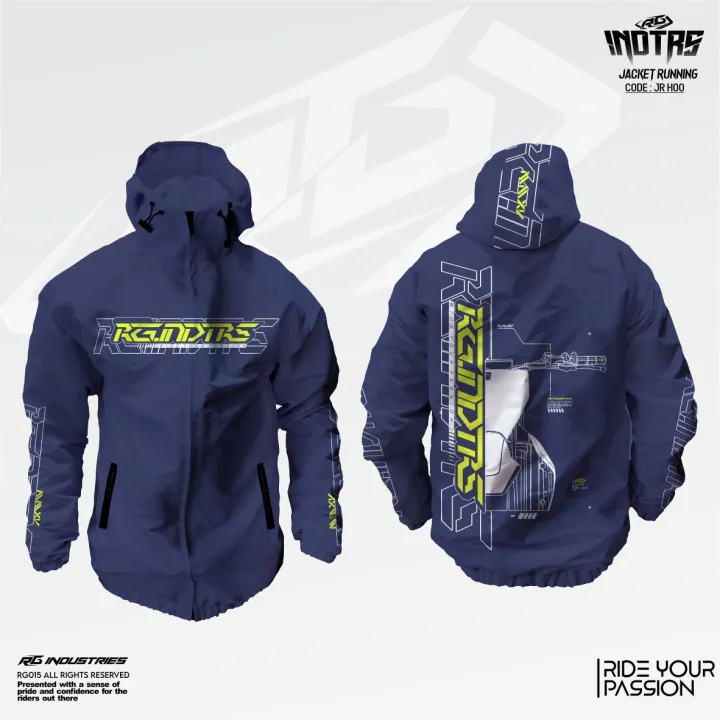 Jaket Running Rg Industries Jaket Running Supermoto | Lazada Indonesia
