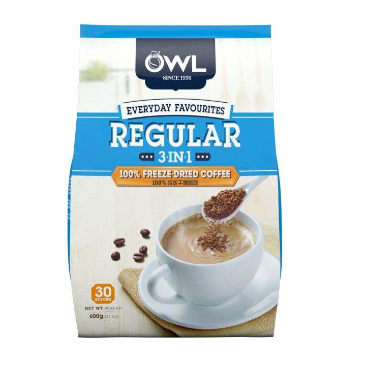 OWL 3-IN-1 100% Freeze Dried Coffee Regular | Lazada PH
