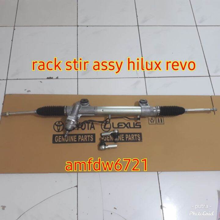 RACK STEERING ASSY RACK STIR BAK STIR HILUX REVO FORTUNER ASLI | Lazada ...