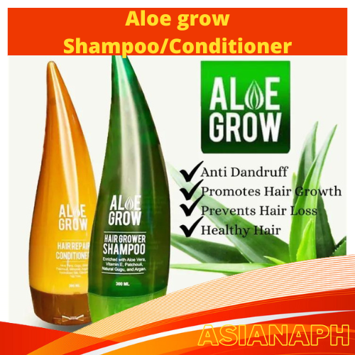 ALOE GROW HAIR GROWER SHAMPOO / CONDITIONER | Lazada PH