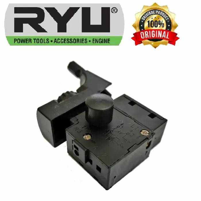 RYU Switch Saklar Skakel Mesin Bor 10mm - Saklar On Off Mesin Bor ...