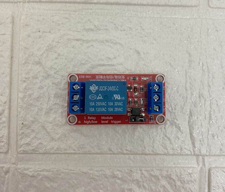 Modul Relay 1 Channel 5V Active High Or Low Trigger Optocoupler HW-803 ...