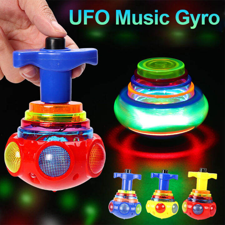 Nori ไจโรมีเพลง Peg-Top ลูกข่าง Brinquedo ของเล่นตลกสำหรับเด็ก Classic ...