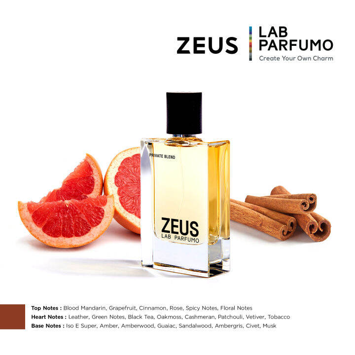 [ขายดี] น้ำหอมผู้ชาย Zeus (ขนาด 30ml, 50ml) เสน่ห์ดึงดูดใจ ซึ่งส่งผ่าน ...