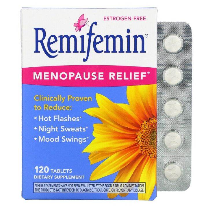 Remifemin, Menopause Relief HRT, 120 Tablets | Lazada PH
