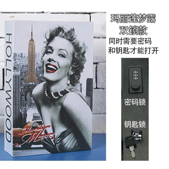 (IN STOCK)💰Dictionary Mini Safe Box Book Money Hidden Secret Security ...