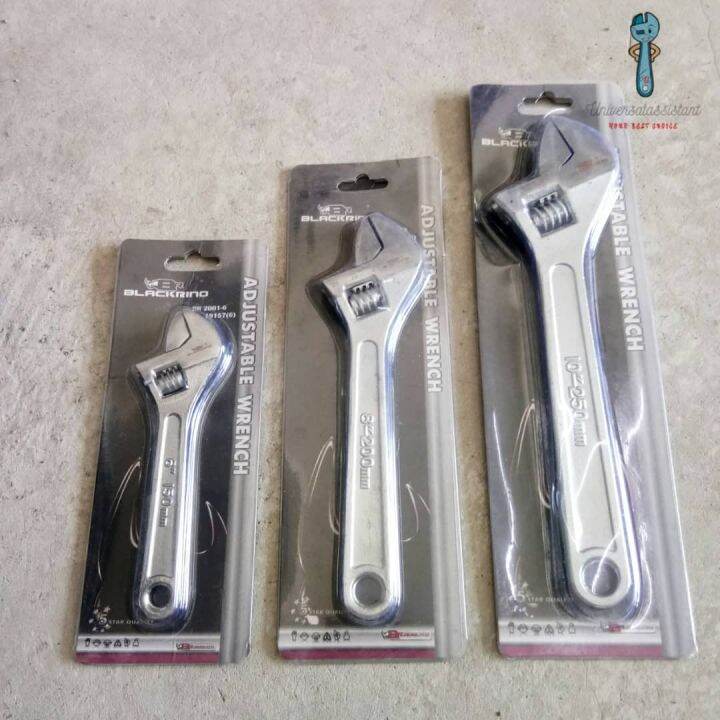 🔧Heavy Duty Adjustable Wrench | 150mm 200mm 250mm | Adjustable Spannar ...