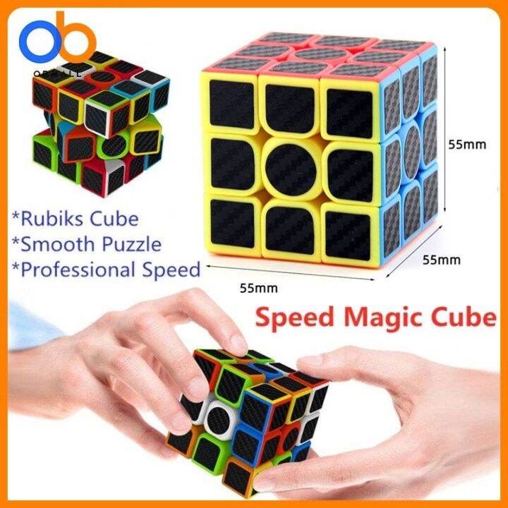 Rubics cube 3x3 carbon (yj8360) | Lazada PH