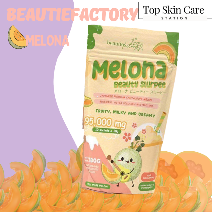 MELONA BEAUTY SLURPEE- Beautie Factory Collagen Japan Premium Drink ...