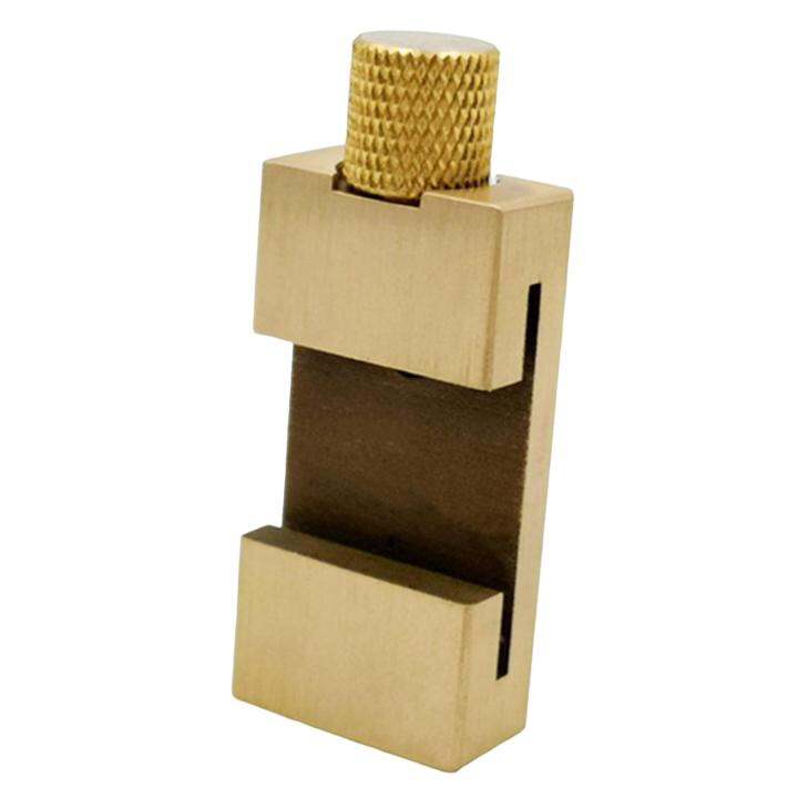 SunnE Brass Scribe Ruler Positioning Limit Block,Ruler Stops Fences ...