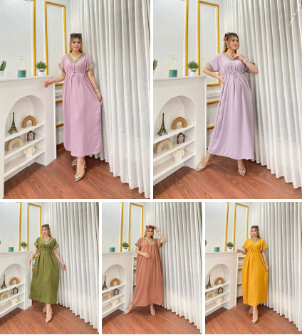 DASTER RENDA TERBARU Kaftan Fara Renda | Lazada Indonesia